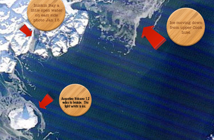 Ice Migration into lower Cook Inlet – Alaskan Dream Ventures